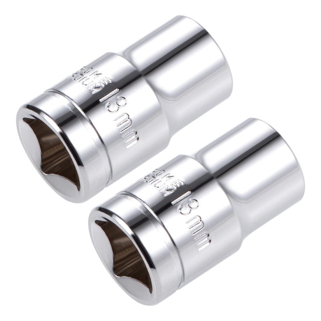Uxcell 1/2-inch Drive E13 Universal Spline Socket Shallow 12 Point Cr-V ...