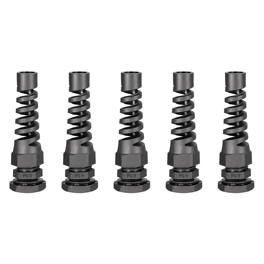 Uxcell PG9 Cable Gland Waterproof IP68 Nylon Joint Adjustable Locknut ...
