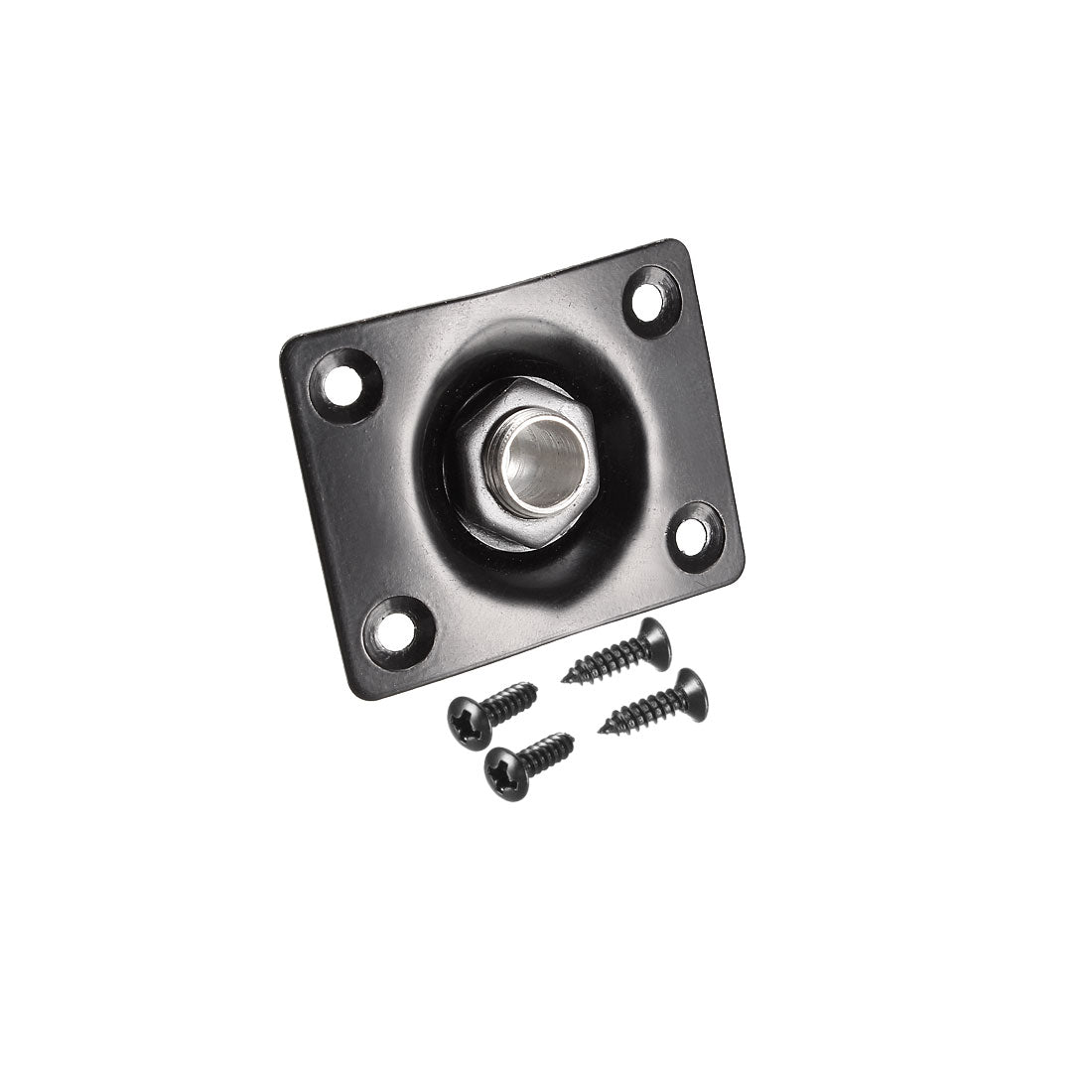 Uxcell 1/4 Inch 6.35mm Guitar Mono Output Jack Plate Input Socket for ...