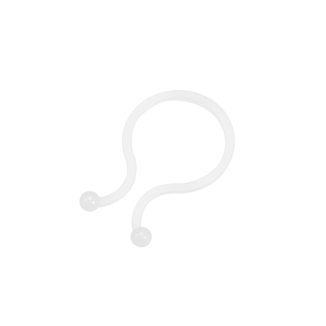 Uxcell Twist Lock Cable Wire Ties Nylon U Shape Save Place 22mm Dia ...