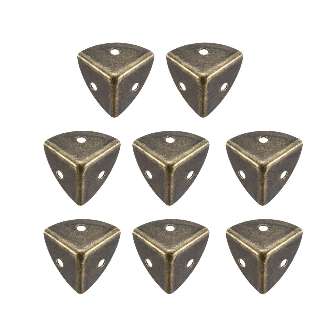 Uxcell Metal Box Corner Protectors Edge Guard Protector 21 x 21 x 21mm ...