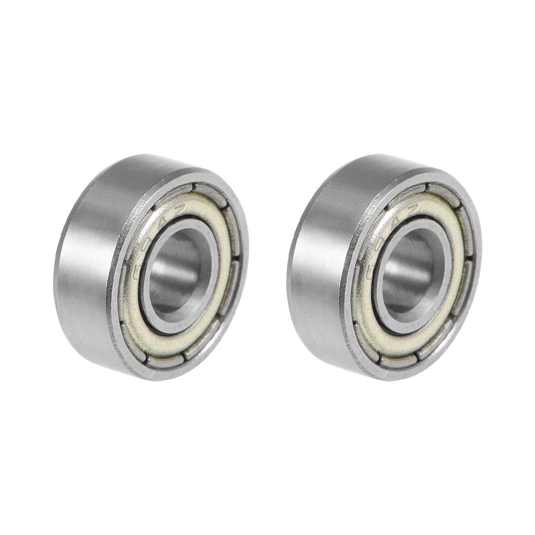 Uxcell Deep Groove Ball Bearings Metric Double Shield High Carbon Steel ...