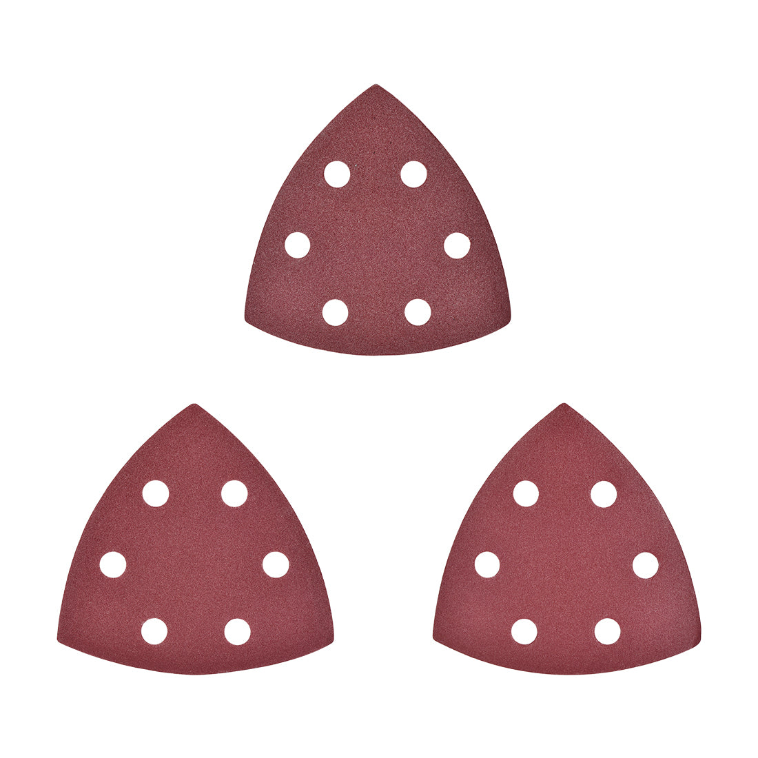 Uxcell 15pcs Triangle Detail Sander Sandpaper Sanding Paper Sander Pads ...