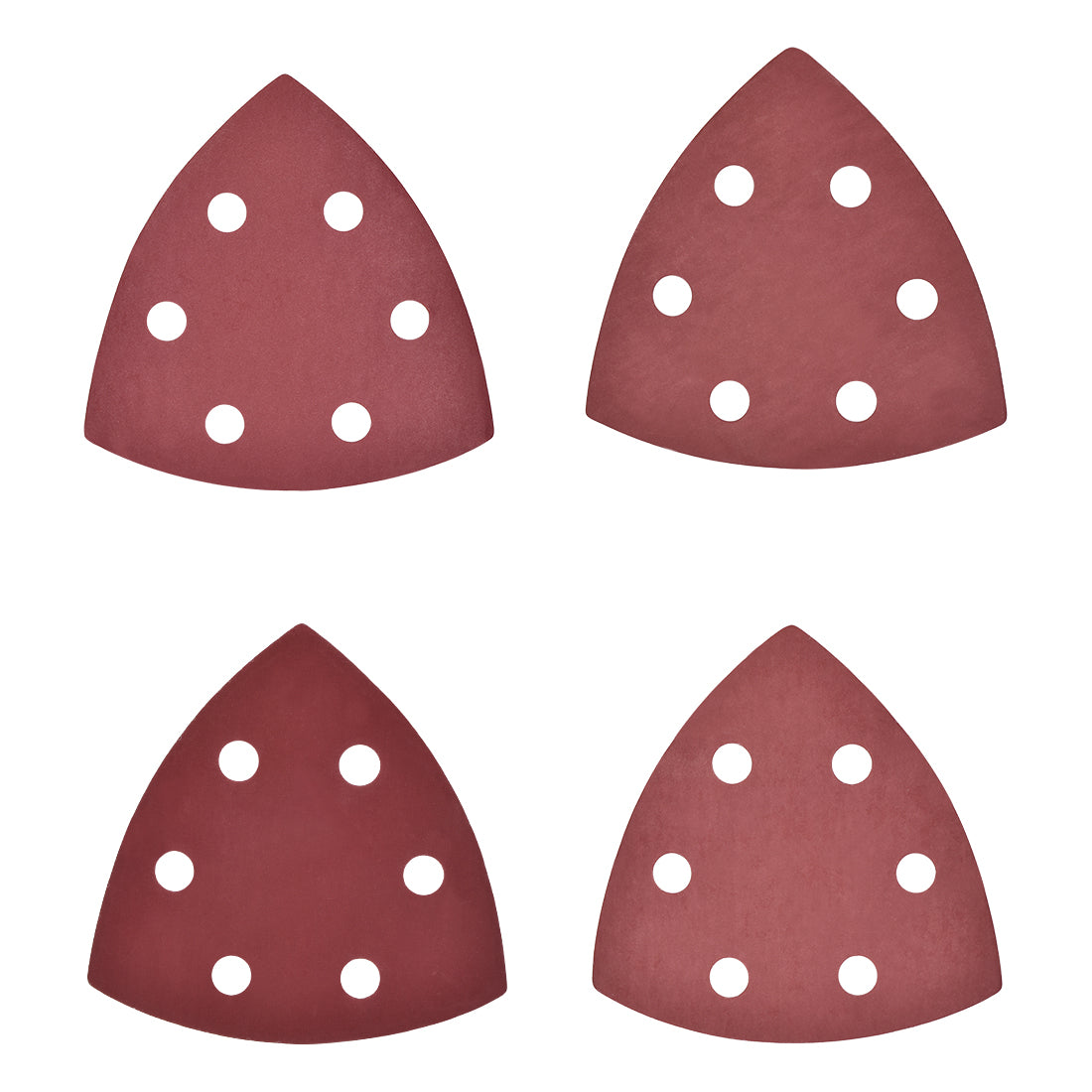 Uxcell 20pcsTriangle Detail Sander Sandpaper Sanding Paper Sander Pads ...