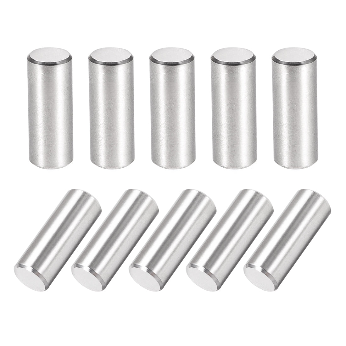 Uxcell 10Pcs Dowel Pin 304 Stainless Steel Cylindrical Shelf Support ...