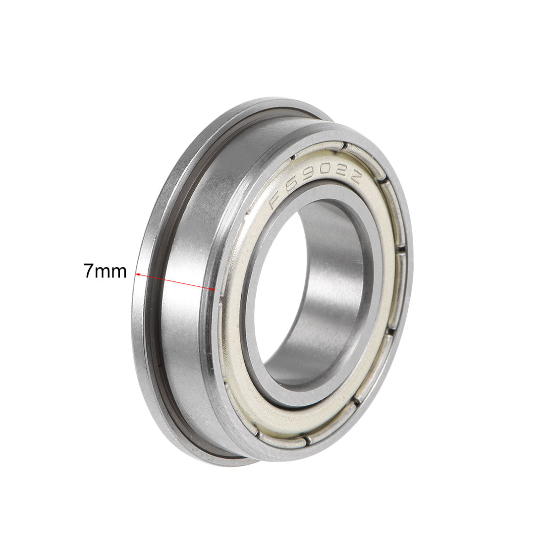 Uxcell Flange Ball Bearings Shielded Chrome Bearings | Harfington
