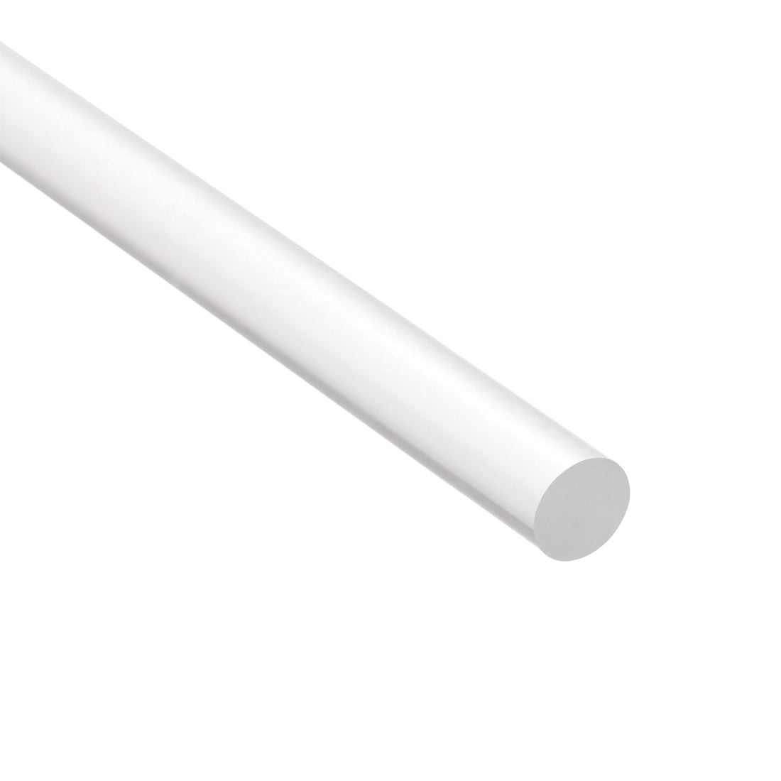 Uxcell 3mmx200mm Transparent Clear Solid Acrylic Round Rod PMMA Bar ...