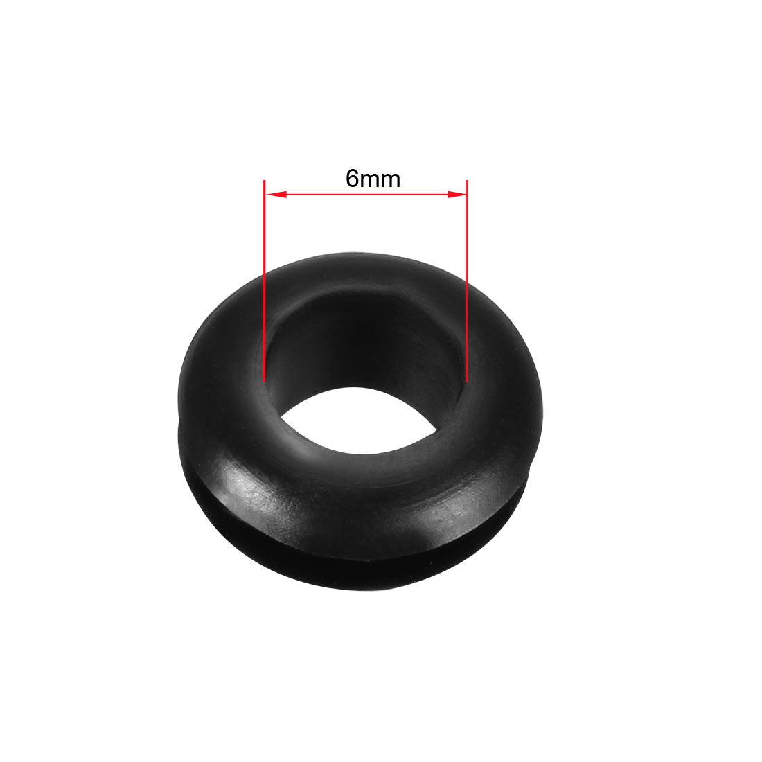 Uxcell Wire Protector Oil Resistant Rubber Soft Grommets 50pcs | Harfington