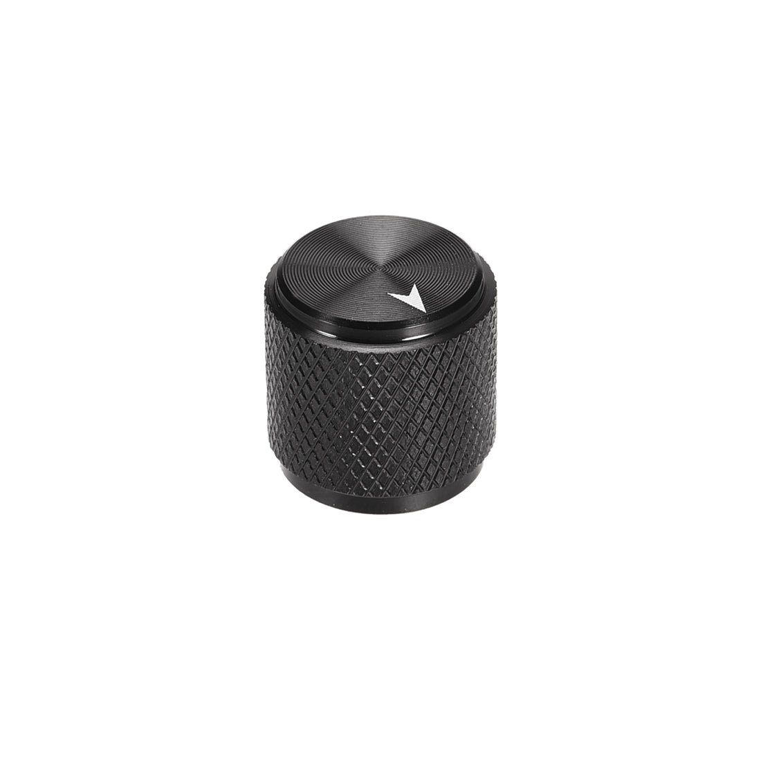 Uxcell Potentiometer Knobs Black Aluminum Volume Control Knob Amplifier ...