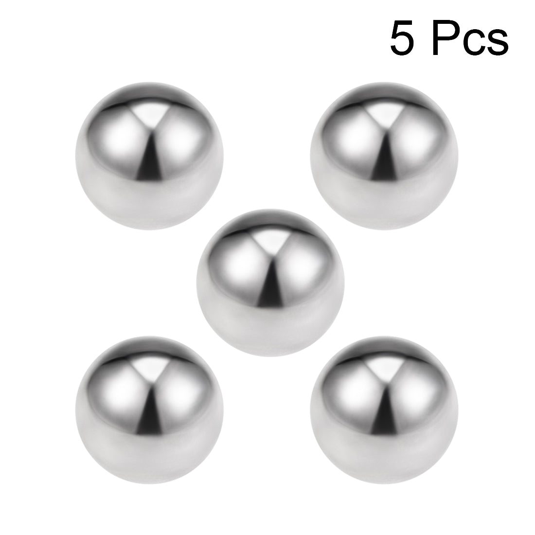 Uxcell 5/8" Bearing Balls 440C Stainless Steel G25 Precision Balls 5pcs ...