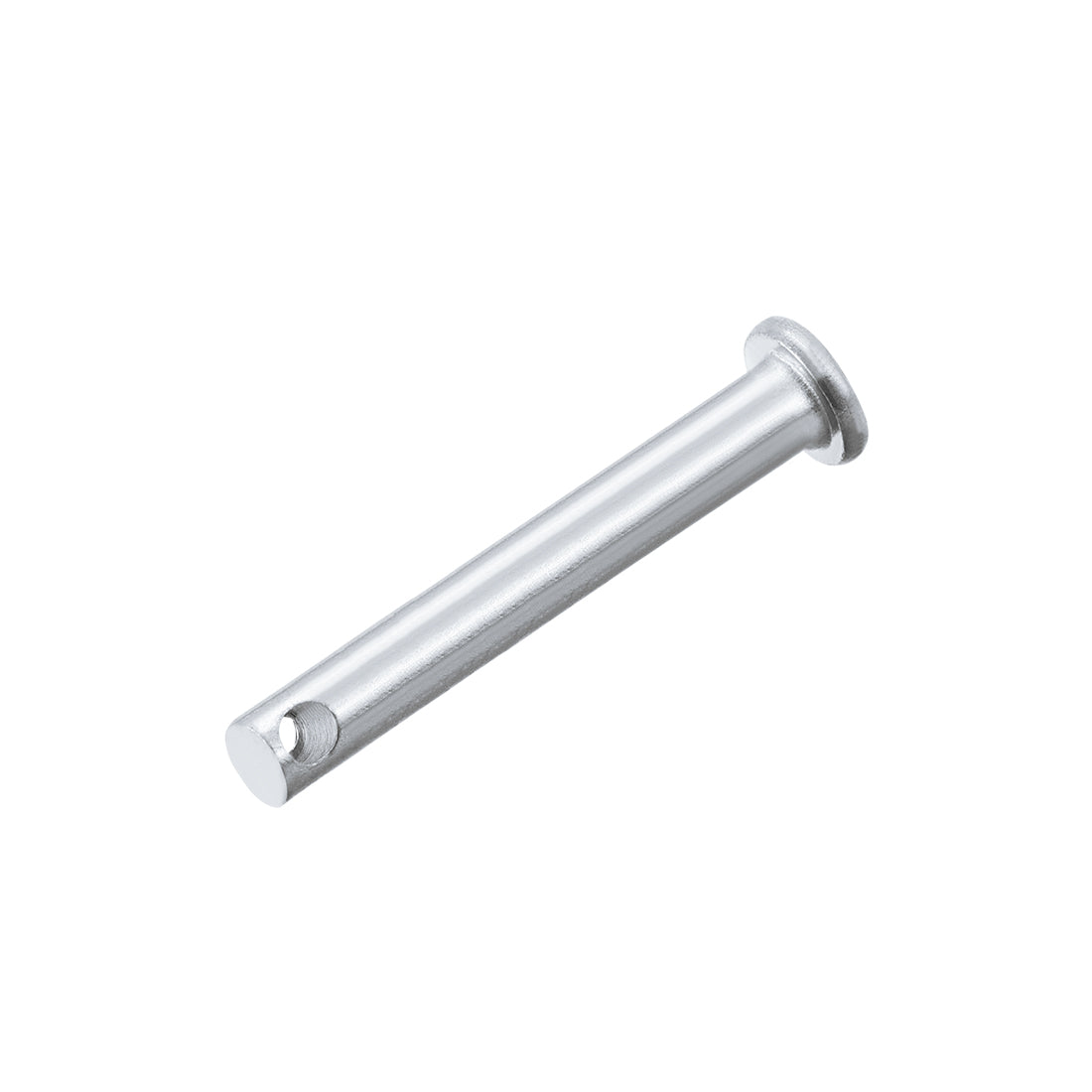 Uxcell Single Hole Clevis Pins - Flat Head Zinc-Plating Solid Steel ...