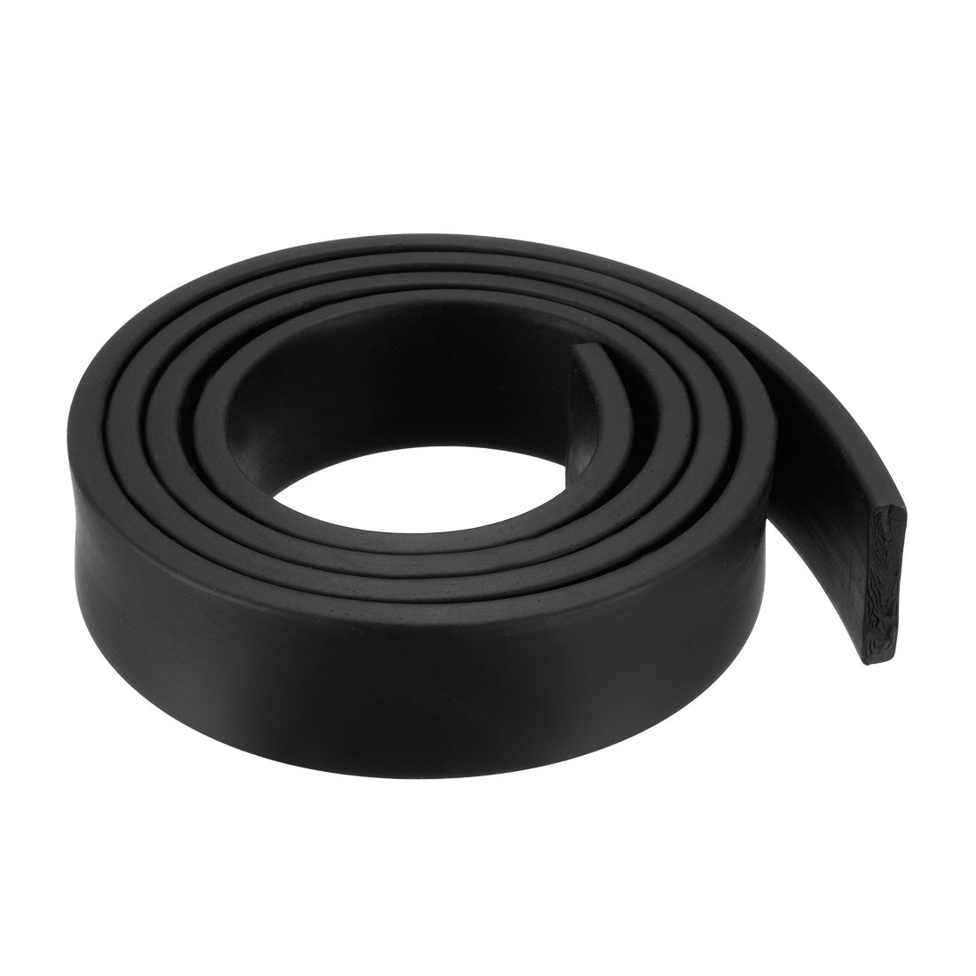 Uxcell Solid Rectangle Rubber Seal Strip 25mm Wide 5mm Thick, 1 Meter ...