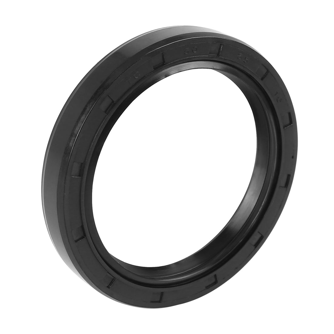 50mm x 65mm x 10mm Black Rubber Cover Double Lip TC Oil Shaft Seal ...