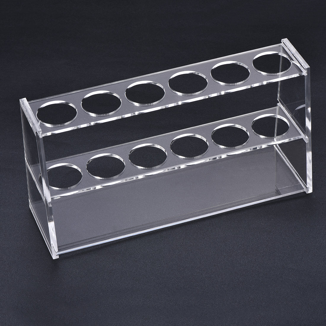 Uxcell Acrylic Test Tube Holder Rack 6 Wells for 100ml Centrifuge Tubes ...