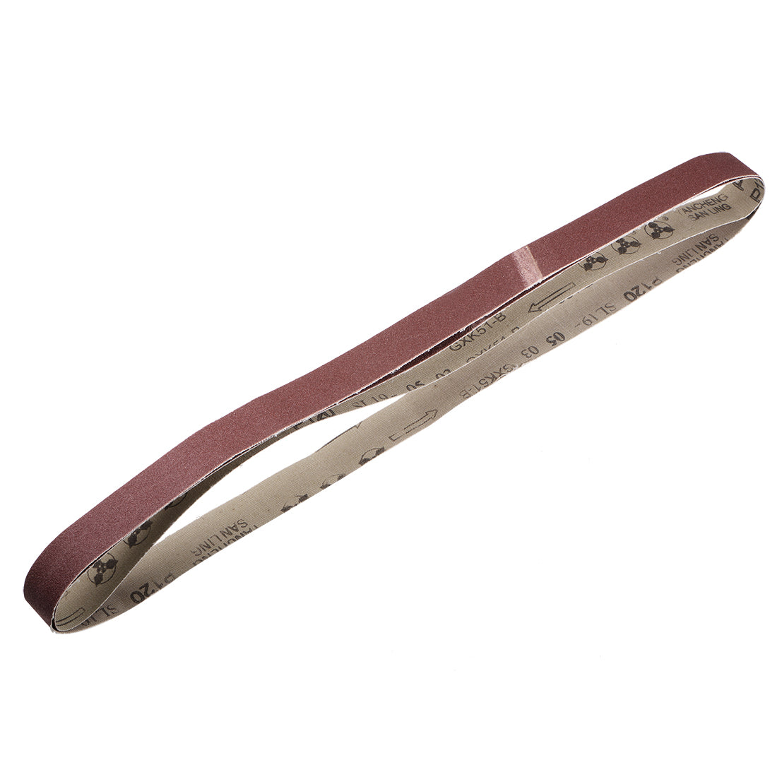 Uxcell 1-inch x 42-inch(25mm x 1065mm) Sanding Belt 120 Grit Aluminum ...