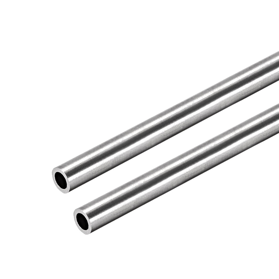 Uxcell 304 Stainless Steel Round Tubing 6mm OD 1mm Wall Thickness 250mm ...