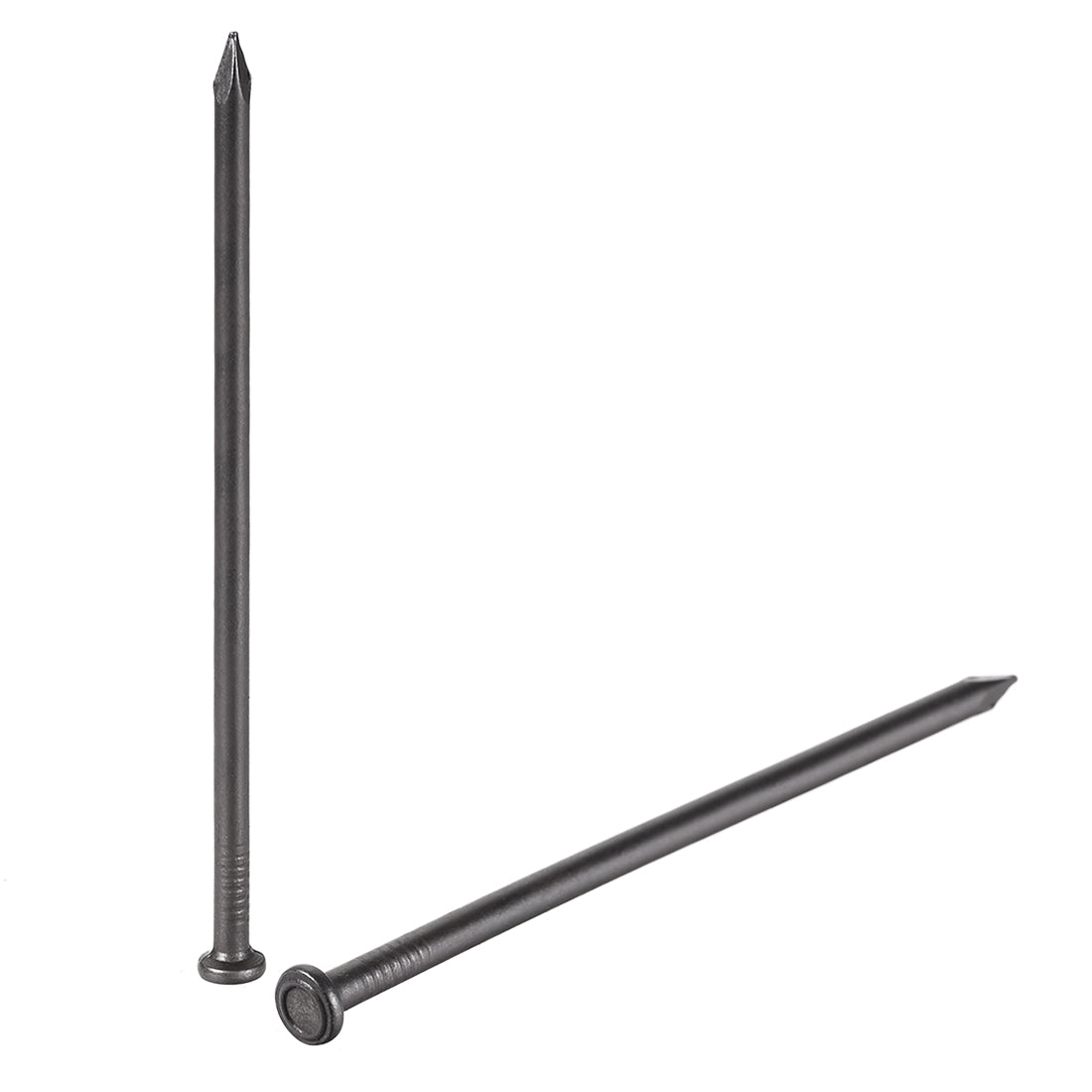 Uxcell Hardware Nails Carbon Steel Point Tip Wall Cement Nail 100mm 3.9 ...