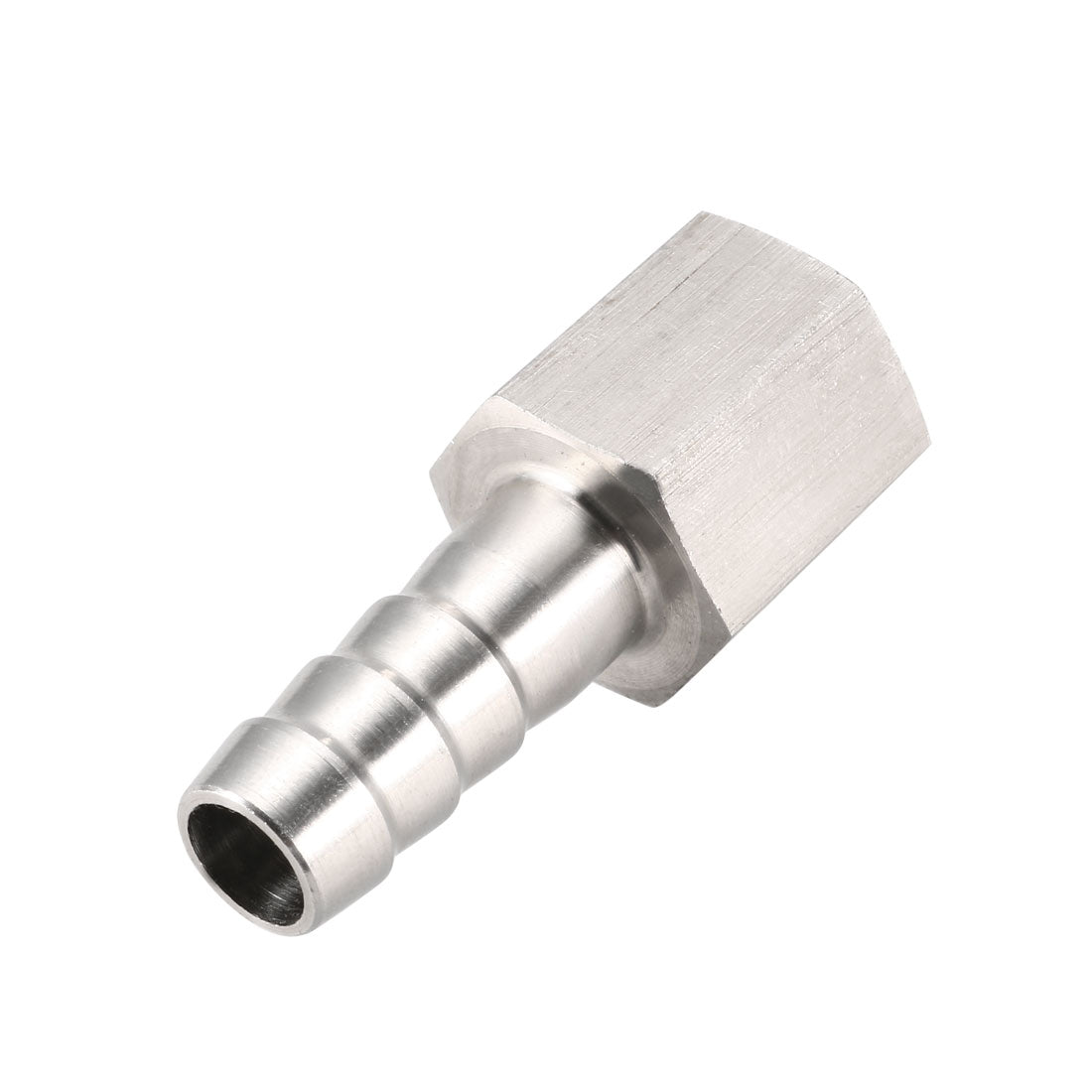 Uxcell Stainless Steel Barb Hose Fitting Connector Adapter 10mm Barbed ...