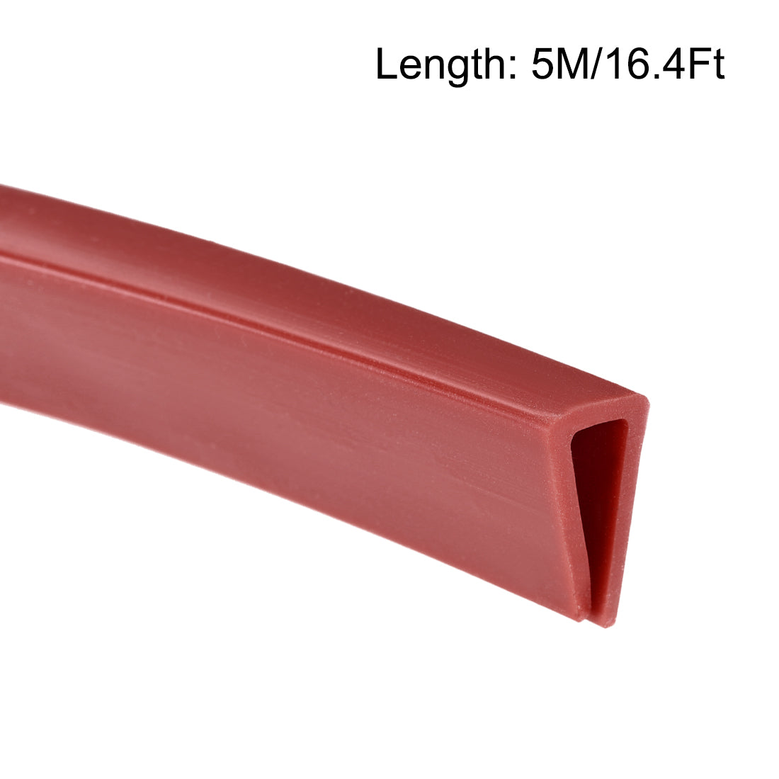 Uxcell Edge Trim U-Seal Extrusion Silicone U Channel Edge Protector ...