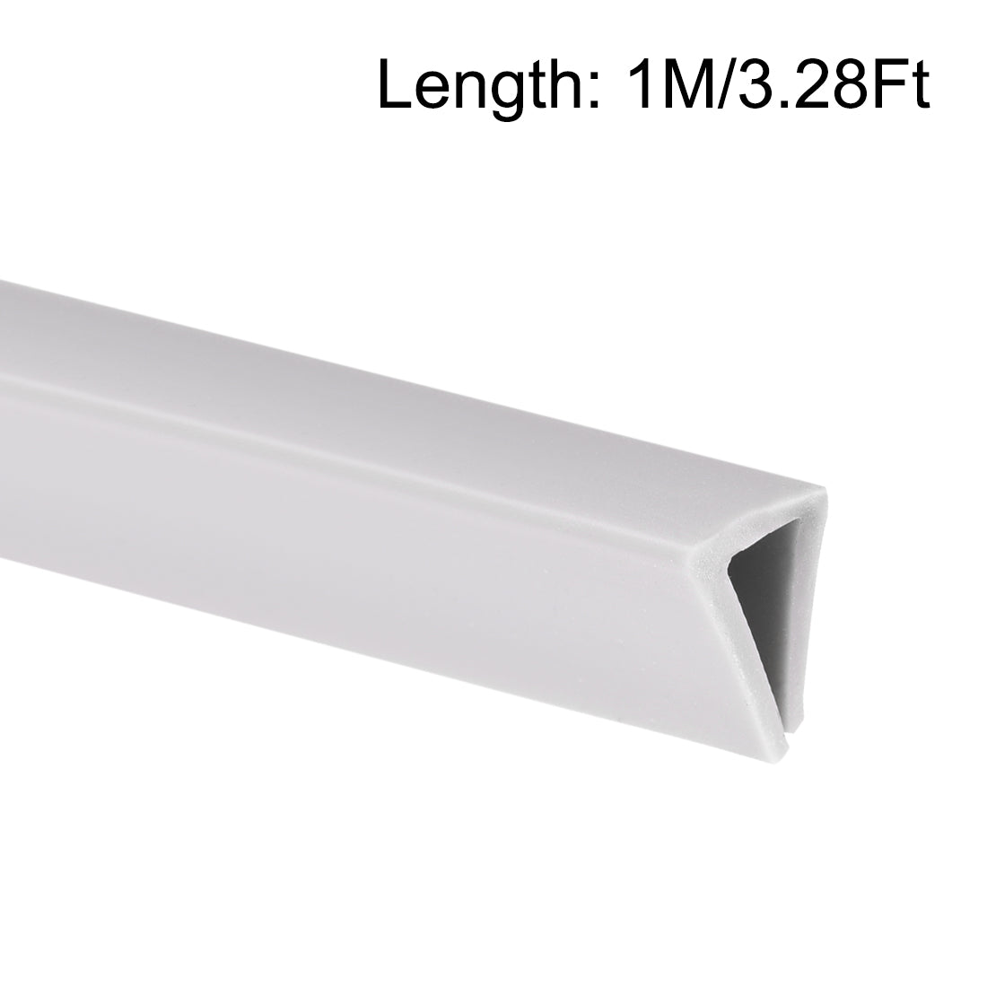 Uxcell Edge Trim U-Seal Extrusion Silicone U Channel Edge Protector ...