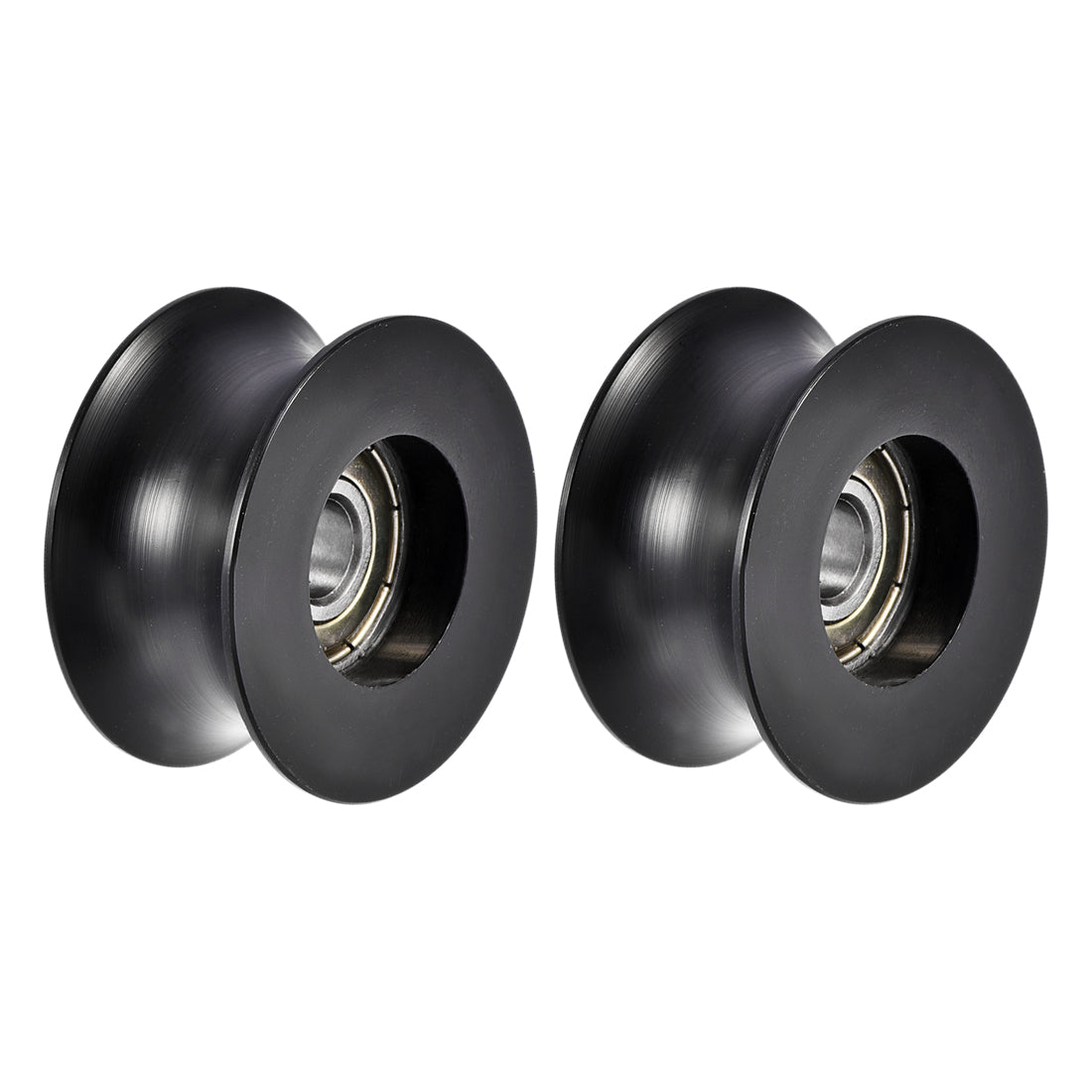 Uxcell 0840UU Deep U Groove Ball Bearing 8x40x19.8mm Double Metal ...