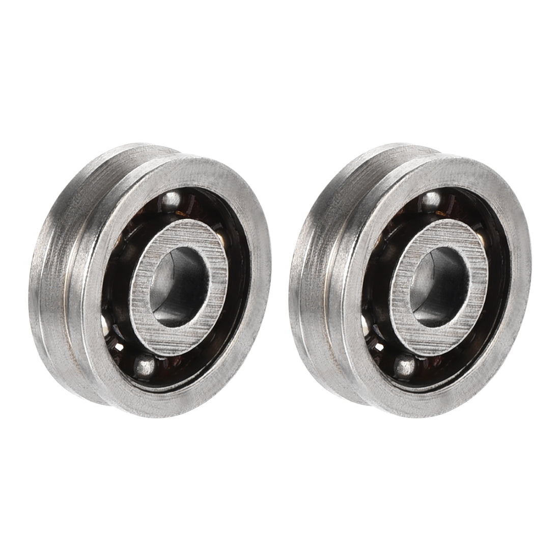 Uxcell 603VV Miniature Deep V Groove Guide Ball Bearings 3x10x3mm ...