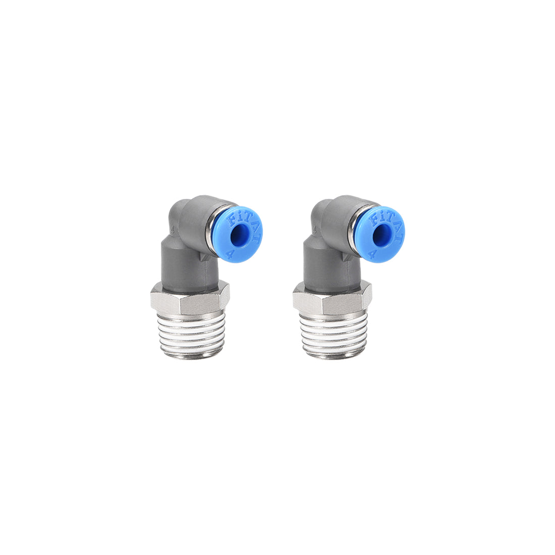 Elbow Push to Connect Air Fittings, Tube Male Thread | Harfington