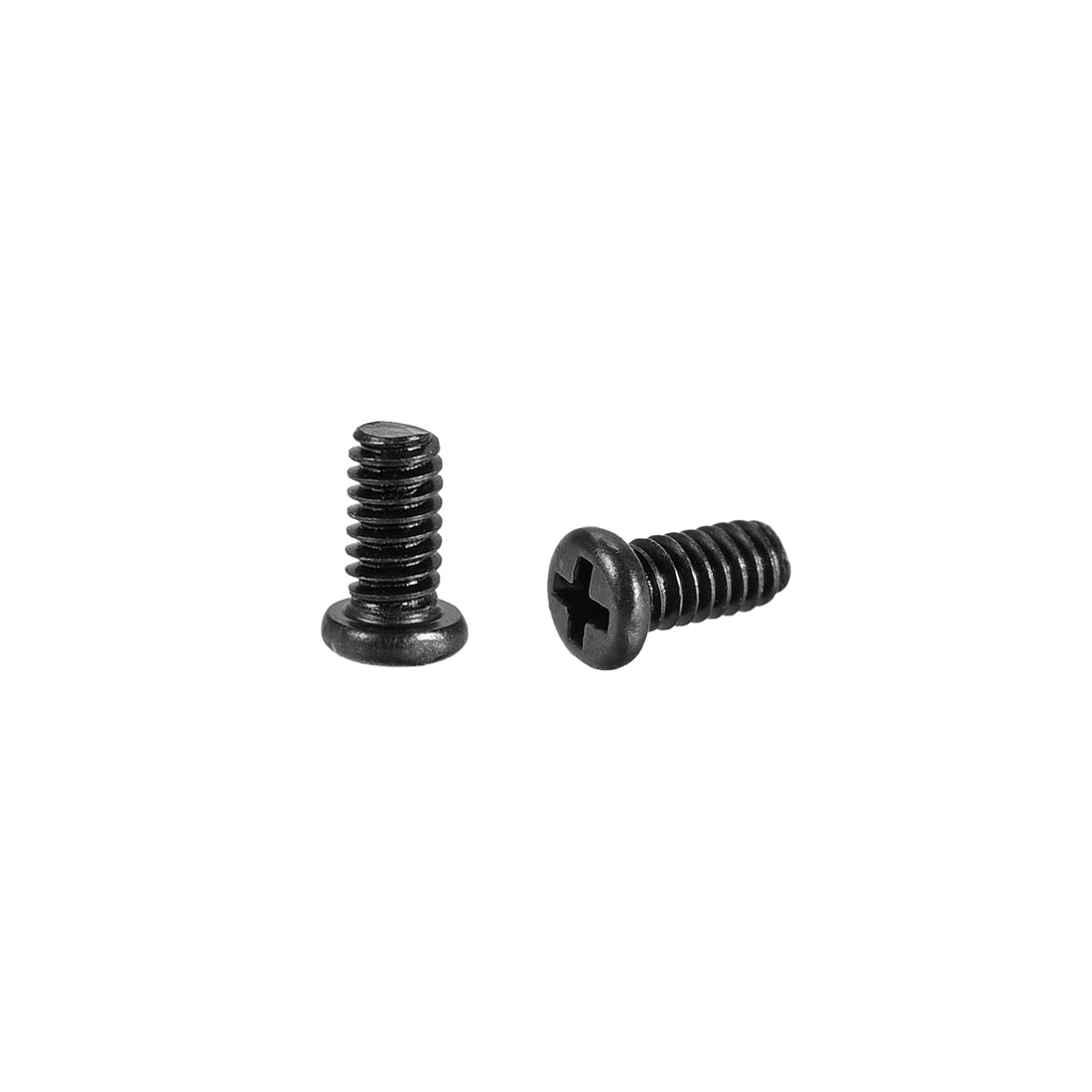 Uxcell M2x5mm Computer Screws Phillips Screw Fastener Black 2.8mm Dia ...