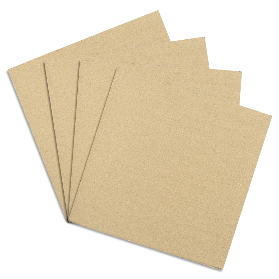 Uxcell Corrugated Cardboard Filler Insert Sheet Pads 3-Layer 3mm x 10 ...