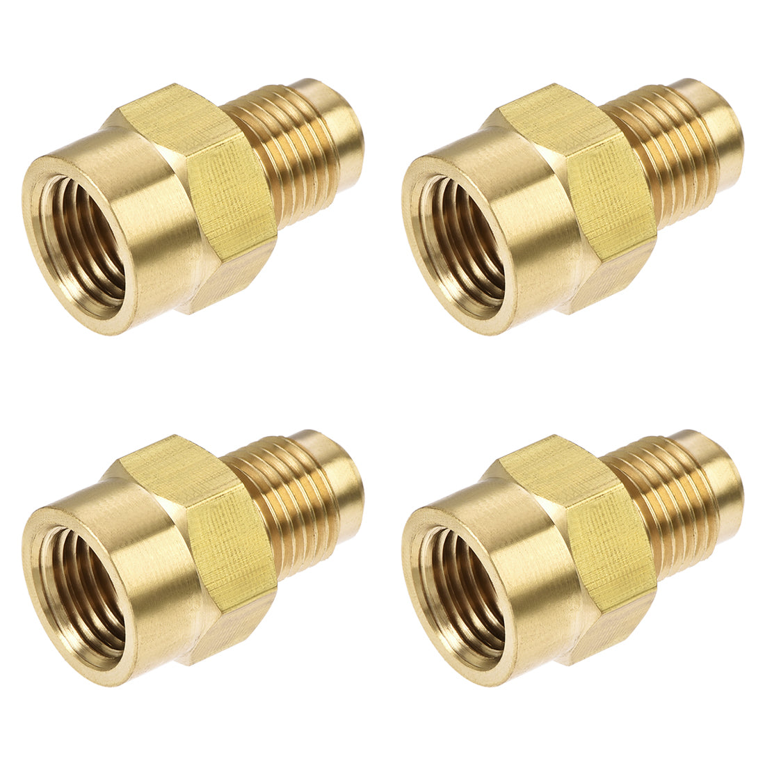 Uxcell Male to Female Tubing Adaptor Brass Pipe Fitting | Harfington