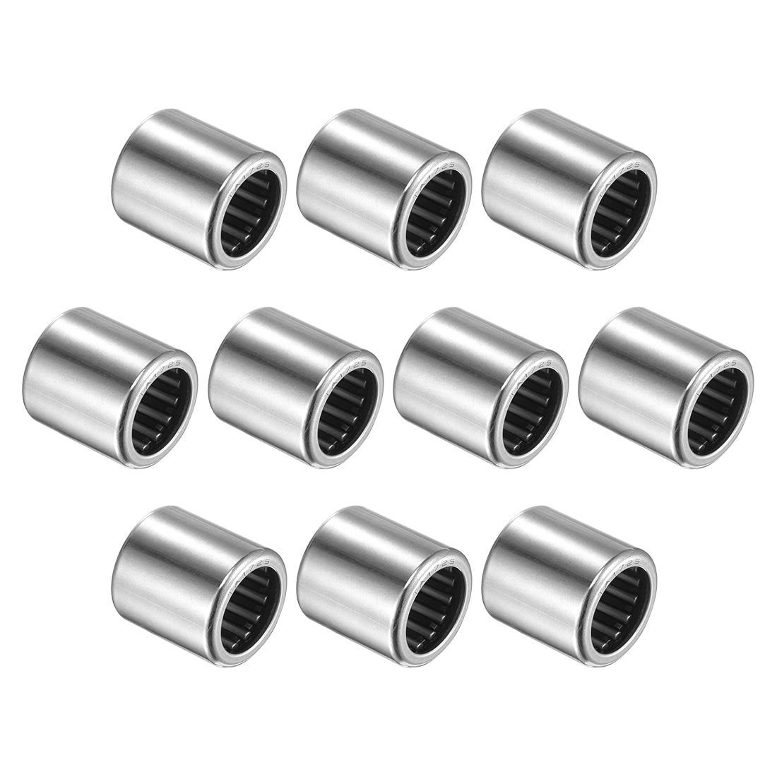 Uxcell TA1715 Needle Roller Bearings 17mm x 24mm x 15mm Chrome Steel ...