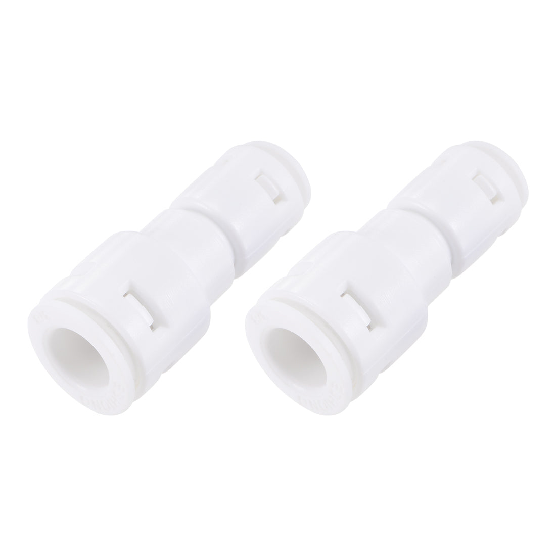 Uxcell Quick Connector 1/4" to 3/8" Push Fit Straight Connect Fittings ...
