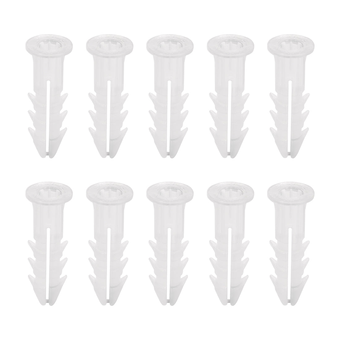 Uxcell 6x26mm Plastic Expansion Tube Bolts Column Frame Fixings ...