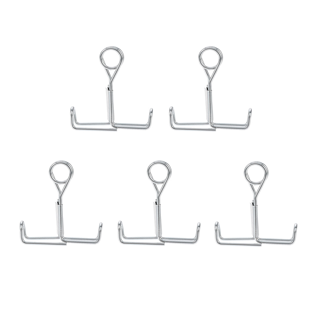 Uxcell Flow Control Tubing Clamps Flat Jaw Spring Clamp for Lab ...