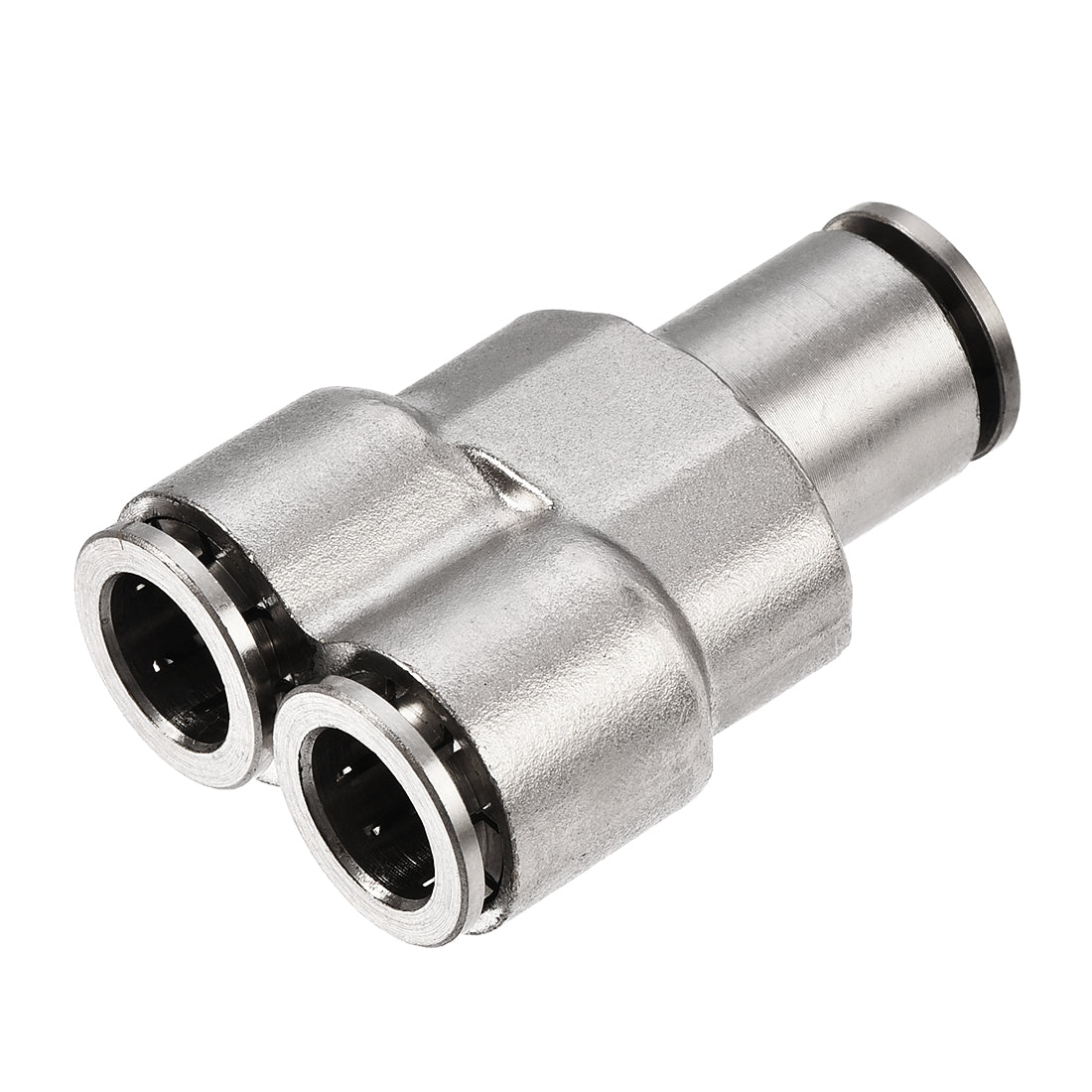 Uxcell Push To Connect Fittings Y Type Tube Connect 10mm OD Tube ...