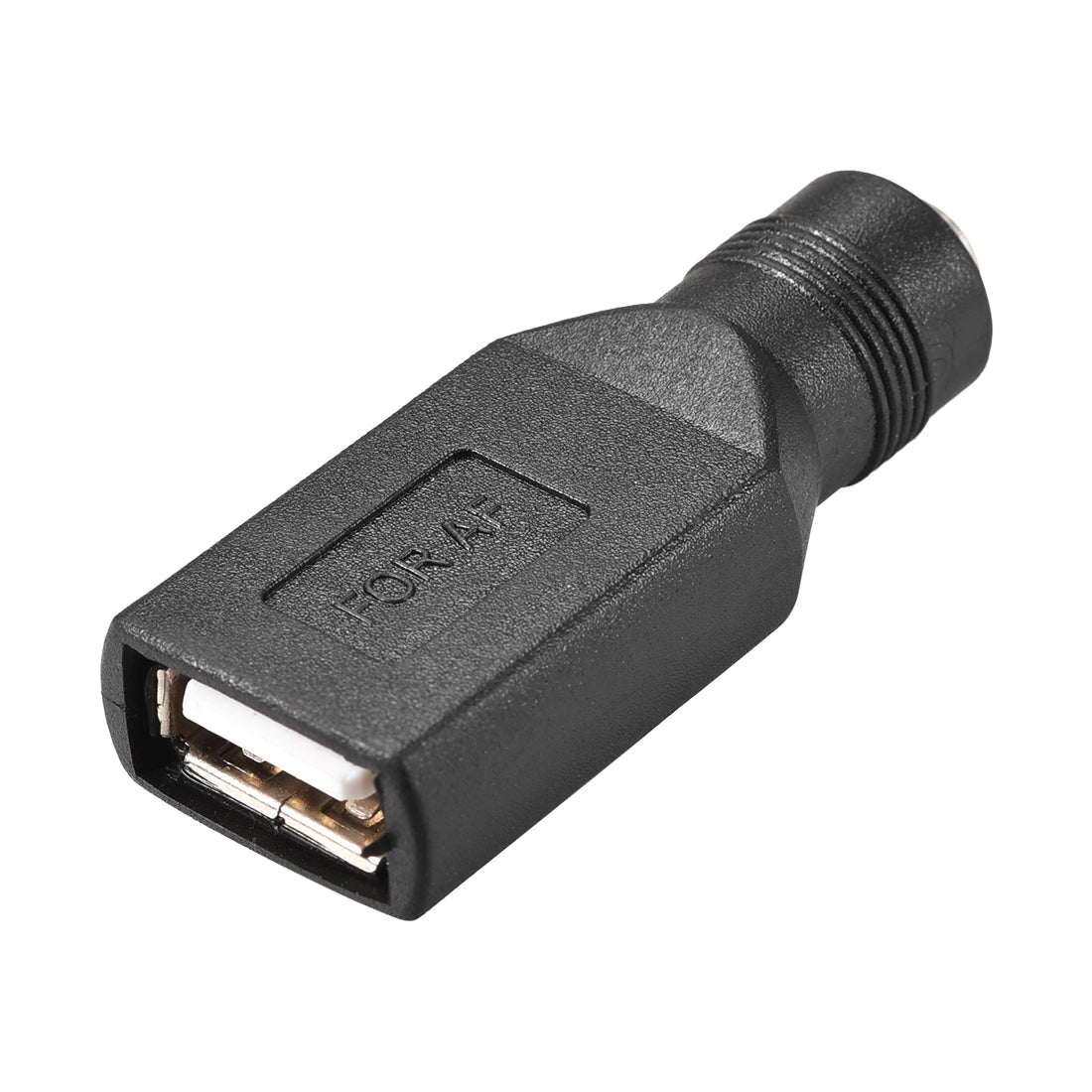 Uxcell USB Female to DC 5.5x2.1mm Female DC Connector Power USB ...