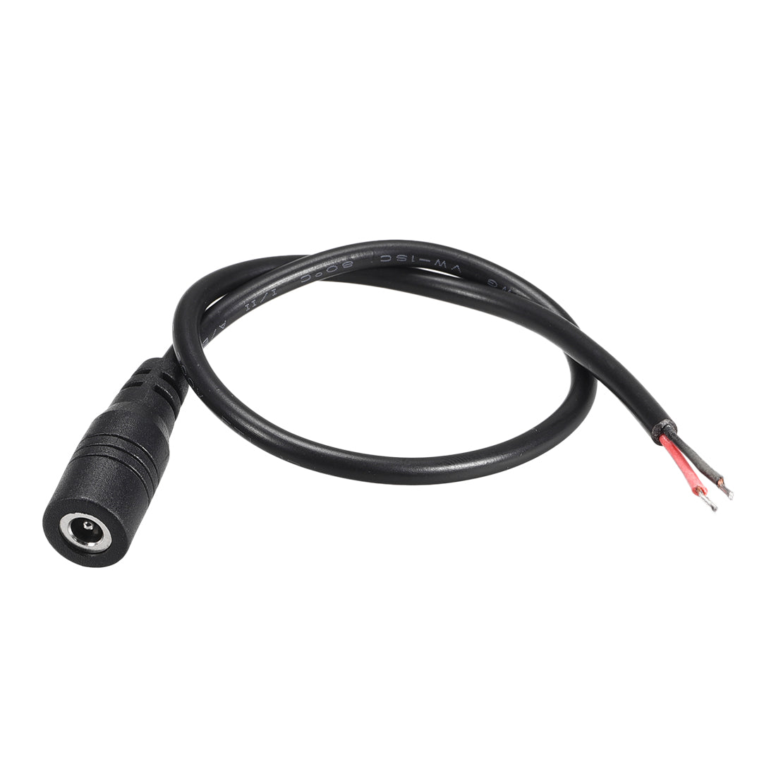 Uxcell 2pcs DC Power 4.0mm x 1.7mm 3A 22AWG 30cm Female Plug Connector ...