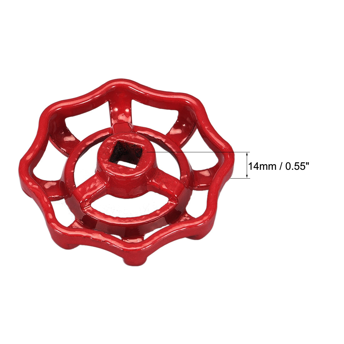 Uxcell Round Wheel Handle, 2Pcs | Harfington