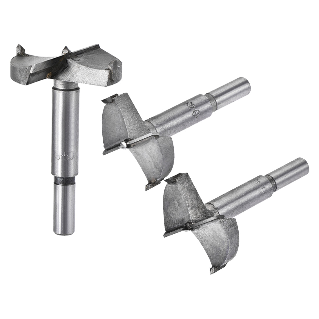 Uxcell Forstner Wood Boring Drill Bits 45mm 48mm 50mm Dia. Hole Saw ...