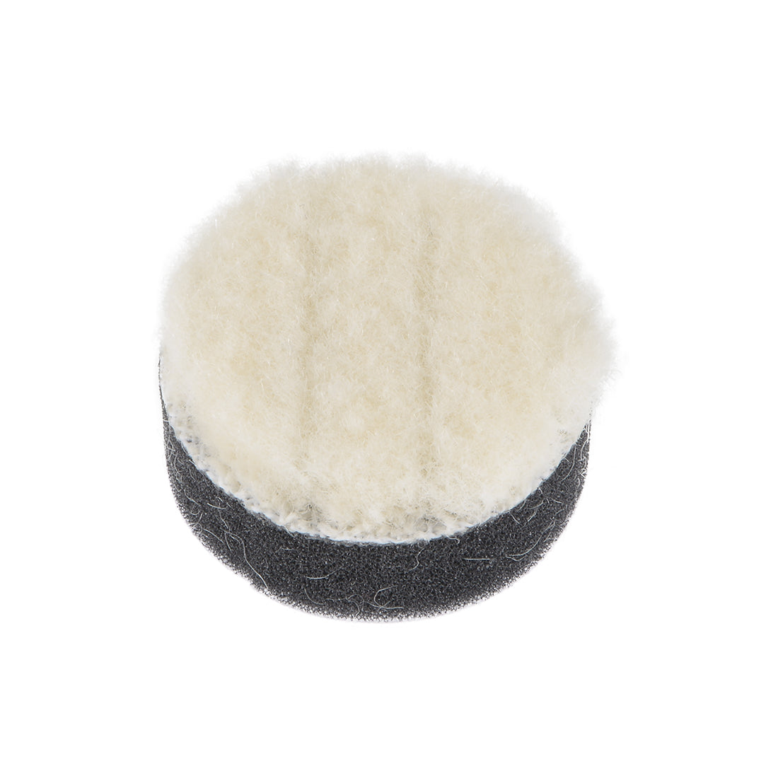 Uxcell 1.2" Wool Felt Sponge Polishing Pad Hook and Loop for 2 Pcs ...