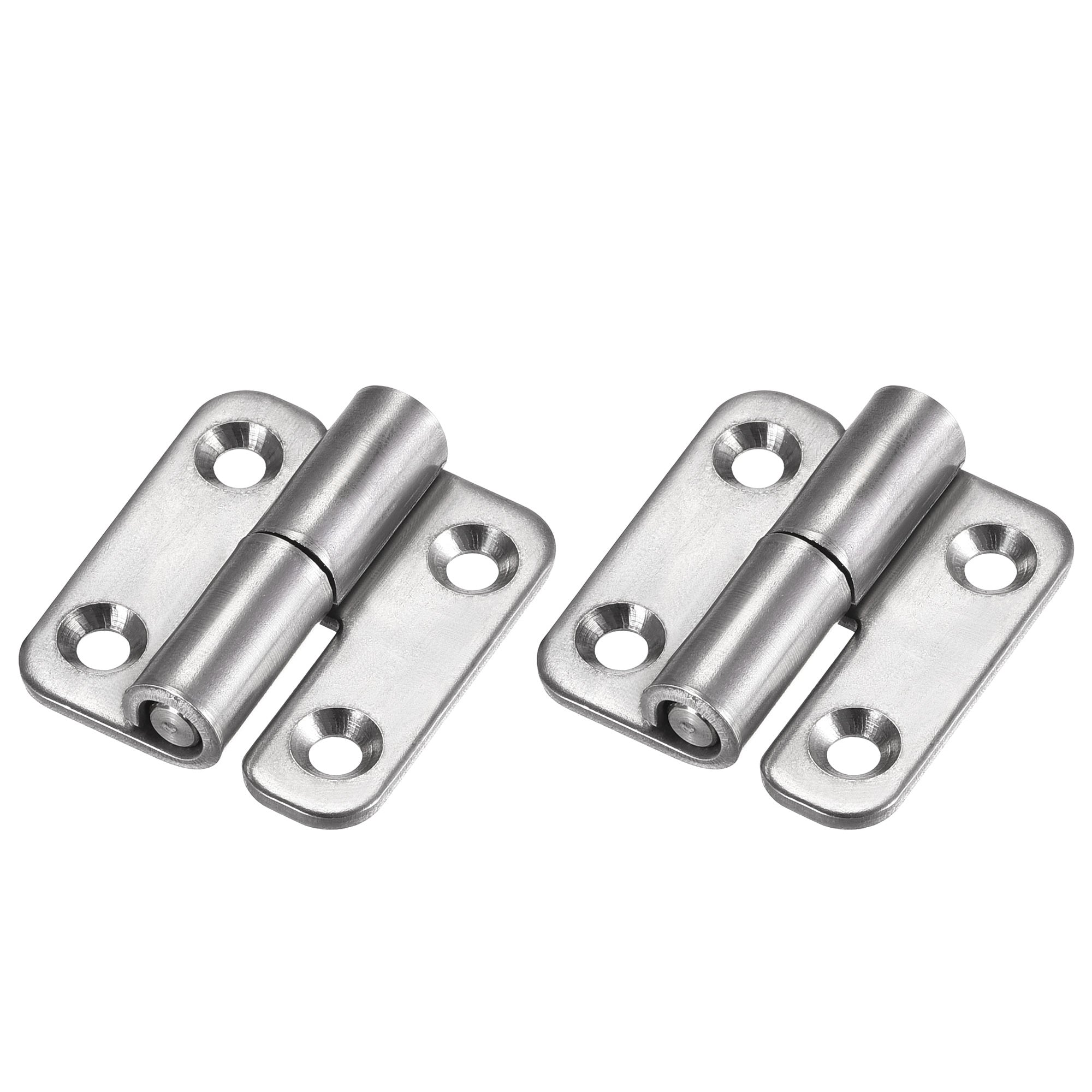 Uxcell Lift Off Hinge , Left Handedness Mini Stainless Steel Hinge ...