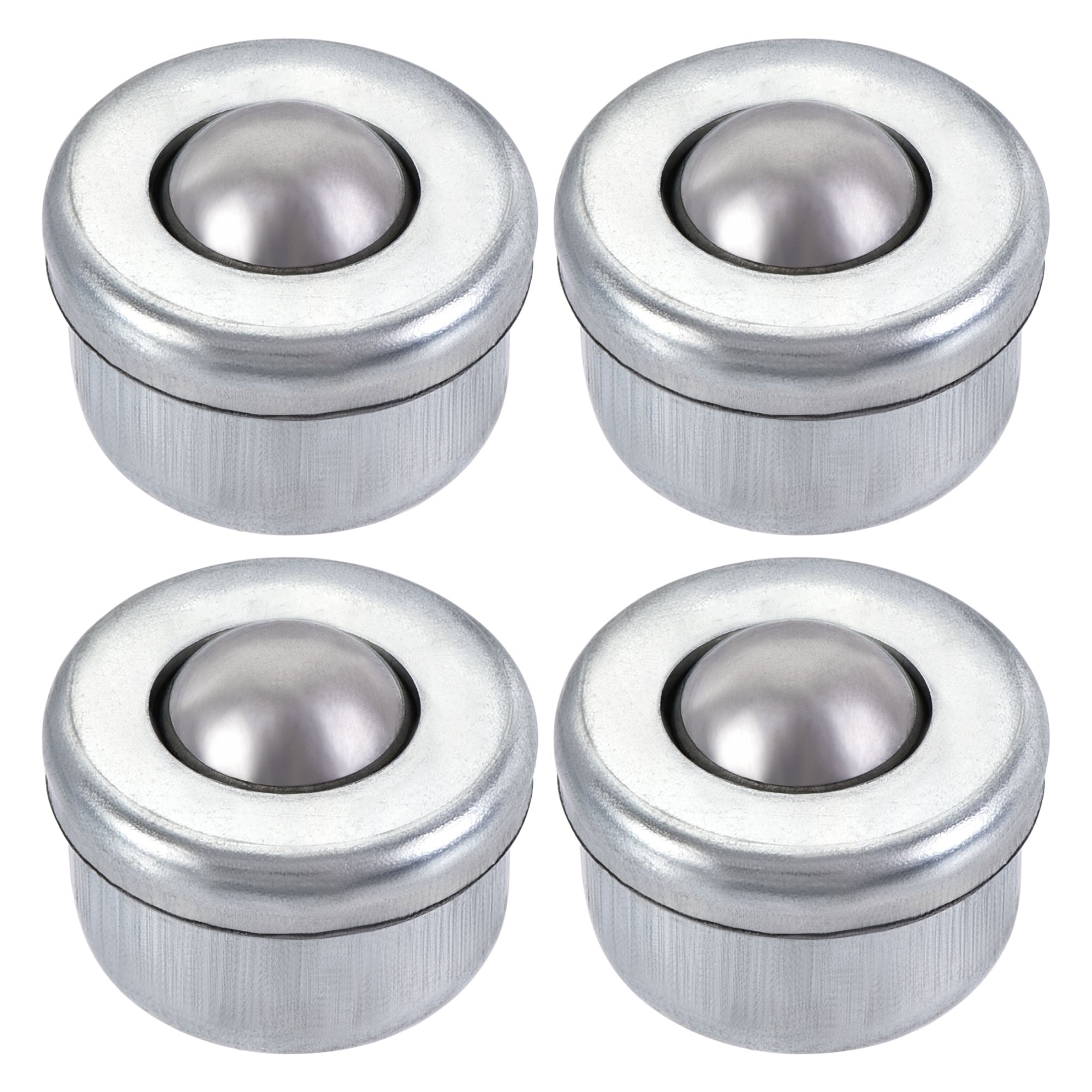 Uxcell Ball Transfer Bearing Unit 8mm 6.6Lbs Carbon Steel Drop-in Type ...