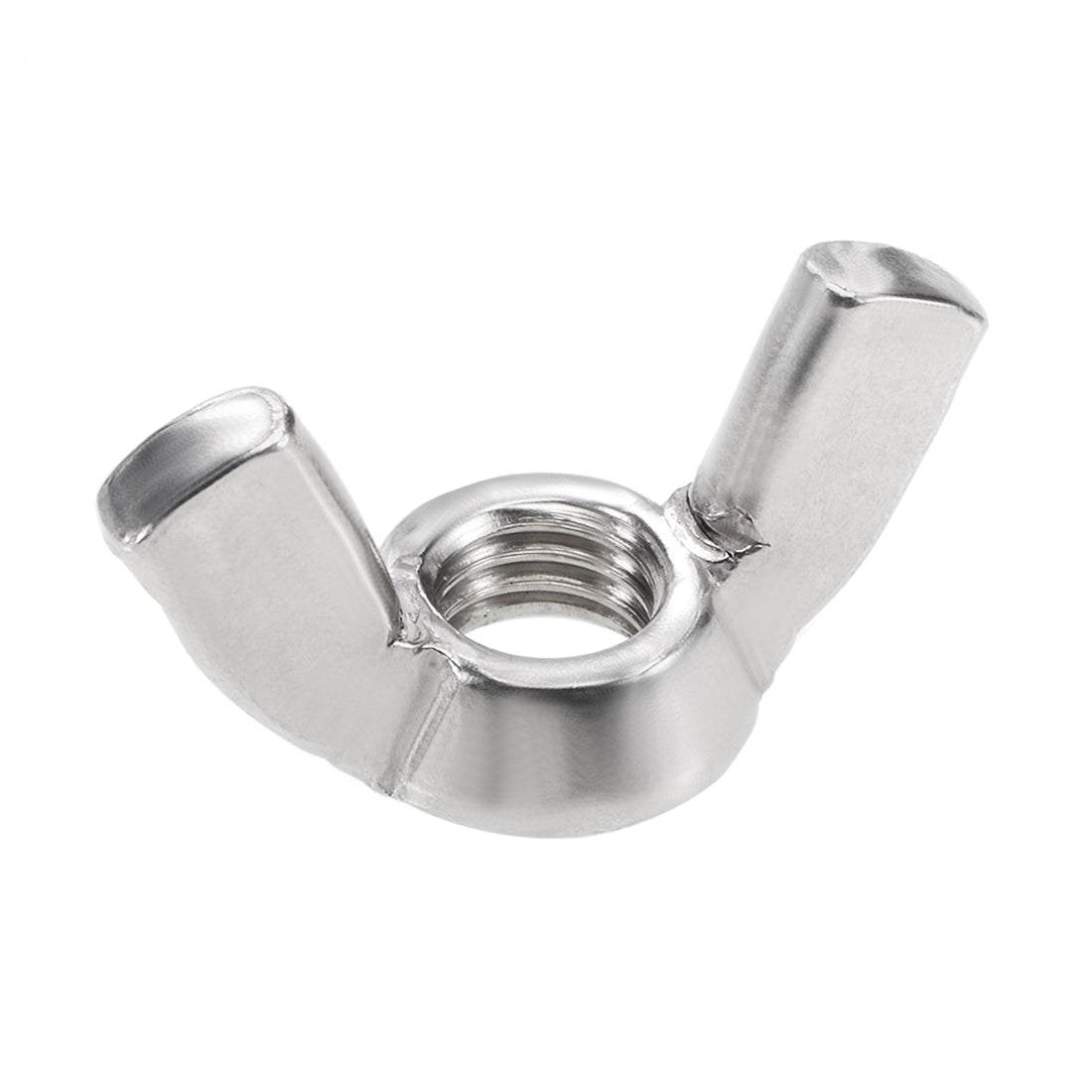 Uxcell #1/2"-13 Wing Nuts 304 Stainless Steel Shutters Butterfly Nut ...
