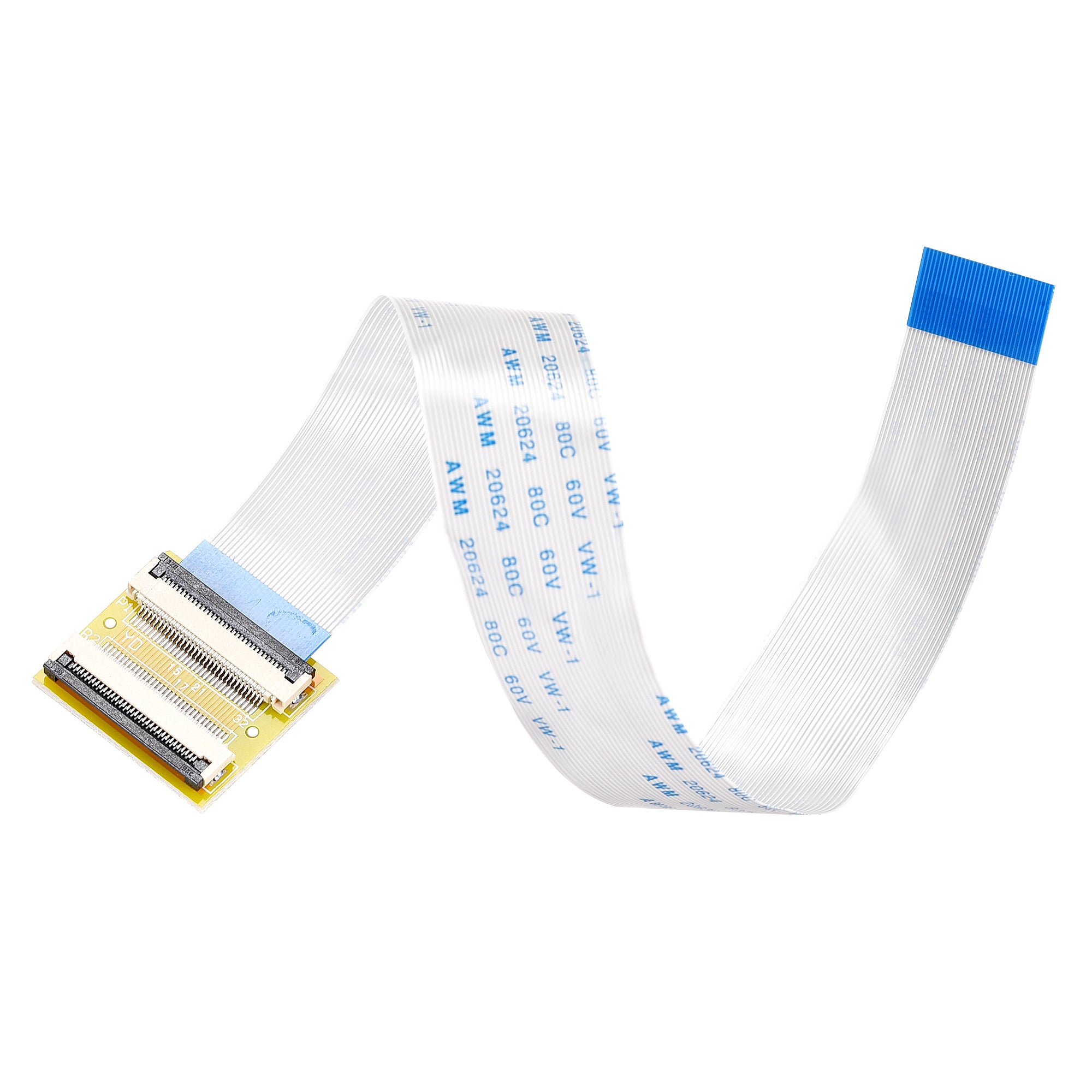 Uxcell A Type Flexible Flat Cable and Flip Up to Mount Adapter Kit,32P ...