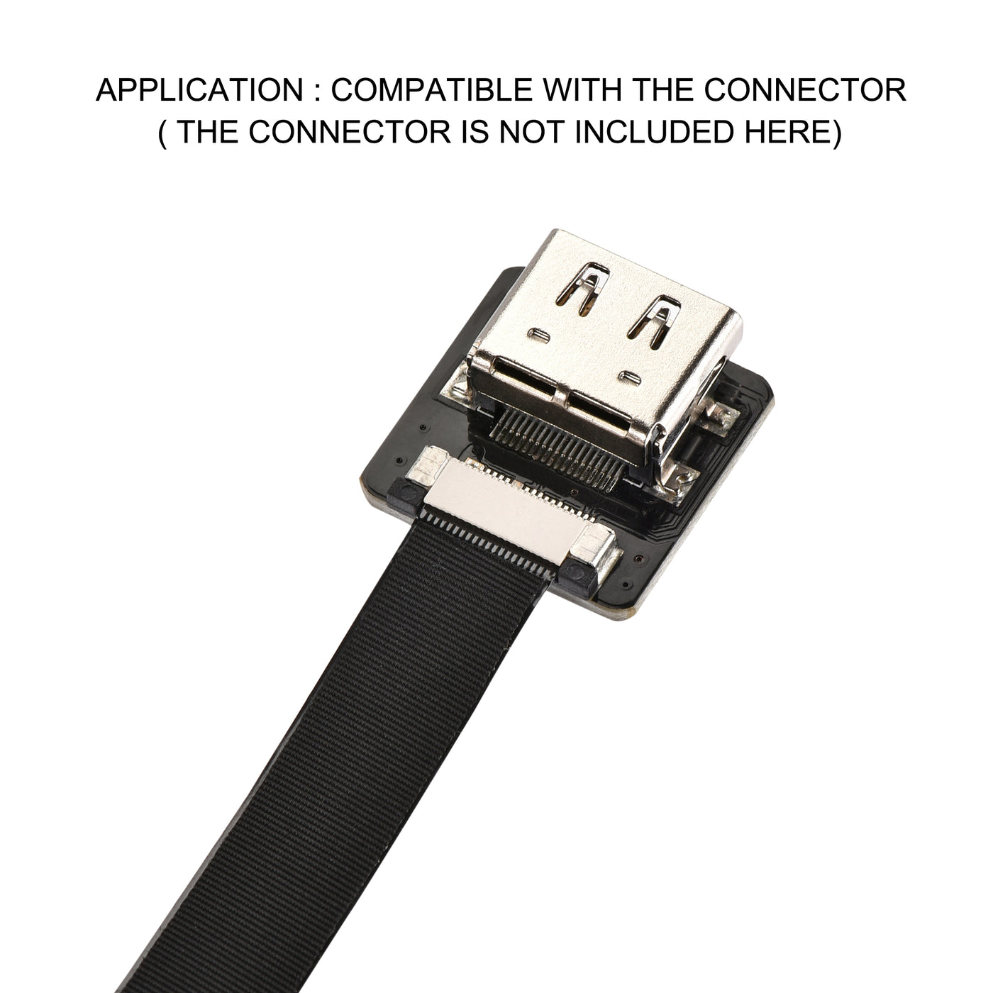 Uxcell FPV FFC Cable 20 Pin 0.5mm Pitch 30cm Length B Type Flat Ribbon ...