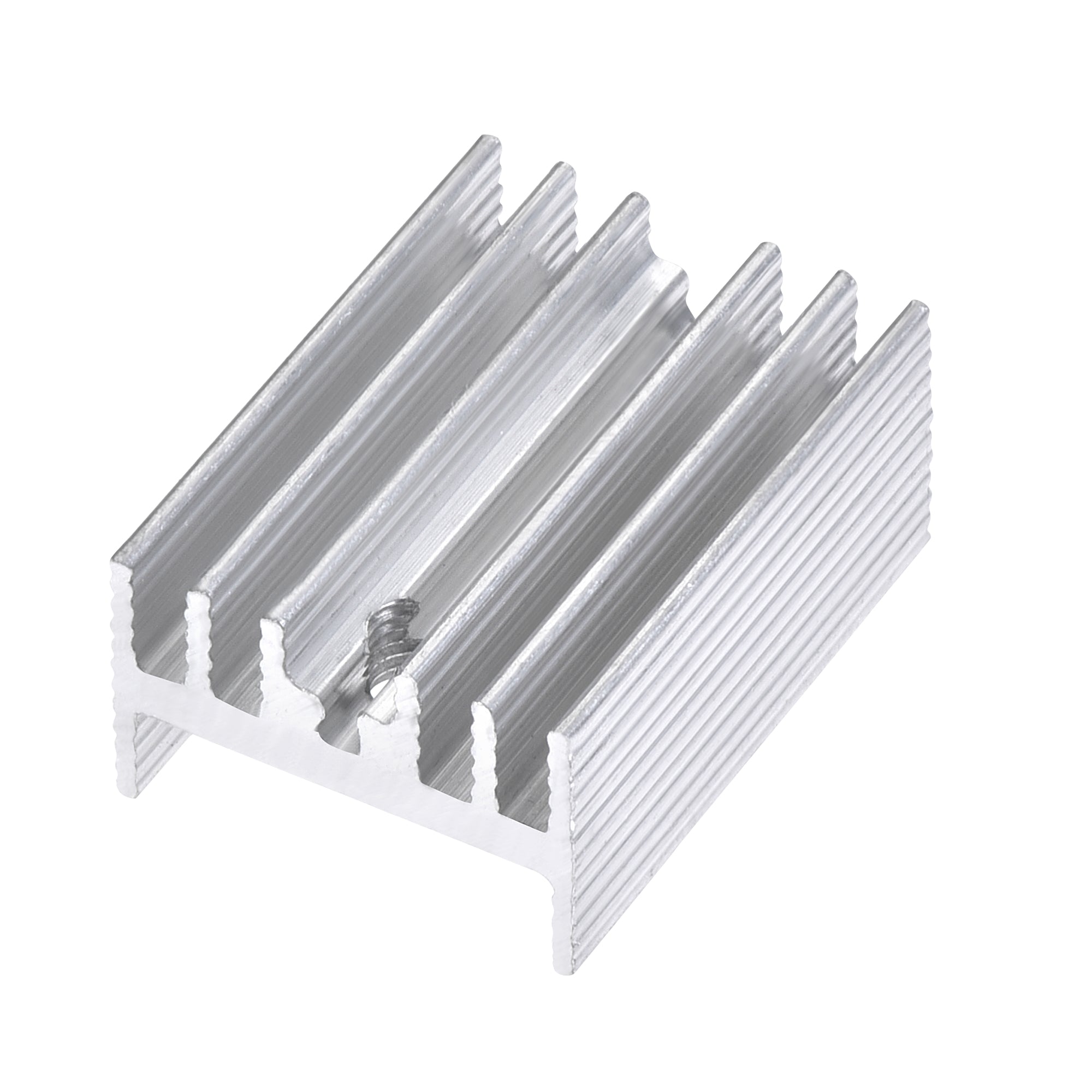 Uxcell 22x15x10mm TO-220 Aluminum Heatsink for Cooling MOSFET ...