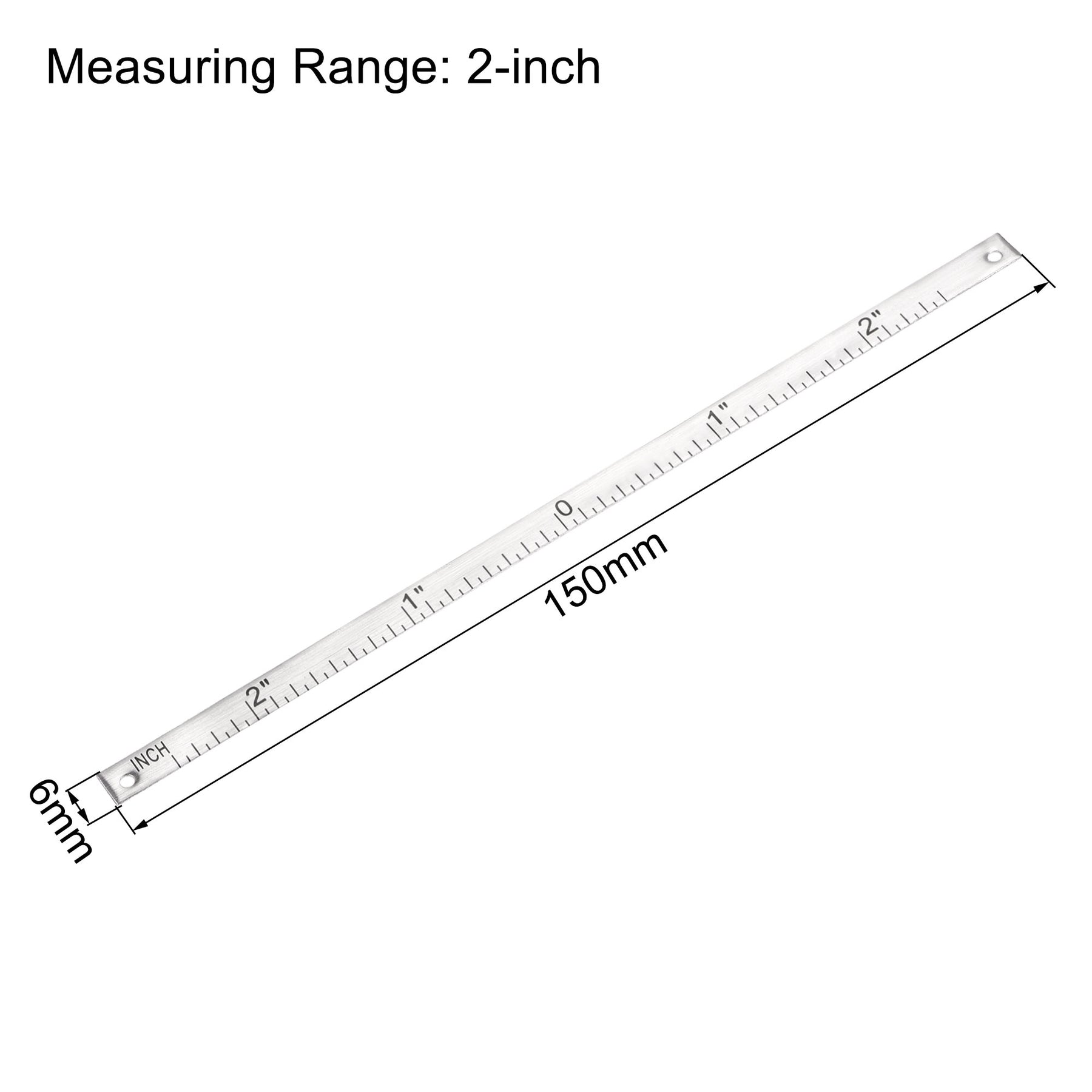 Uxcell Center Finding Ruler 2-inch Table Sticky Adhesive Tape Measure ...