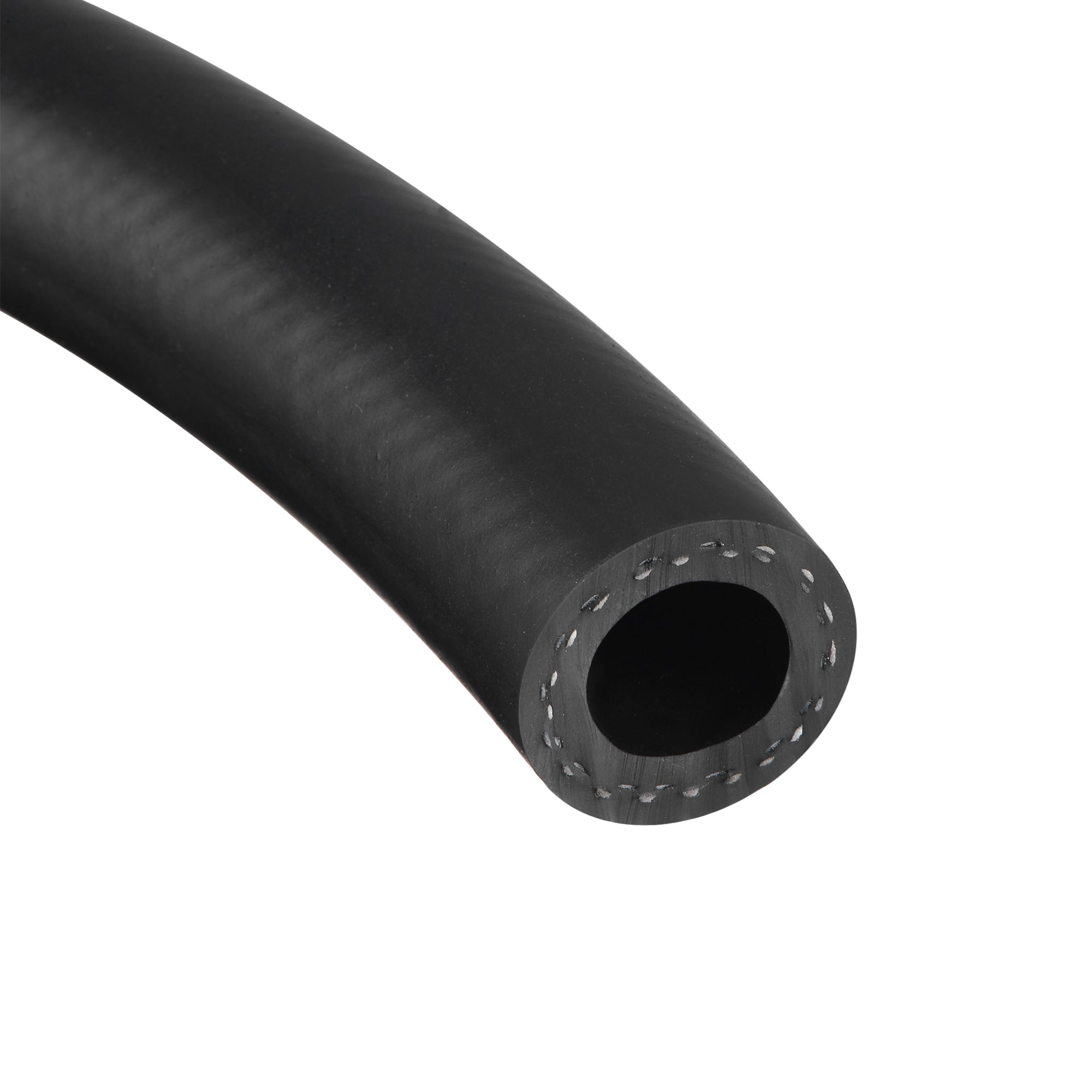 Uxcell 16mm ID Fuel Line Hose, 26mm OD 2ft Black Rubber Oil Hose for ...