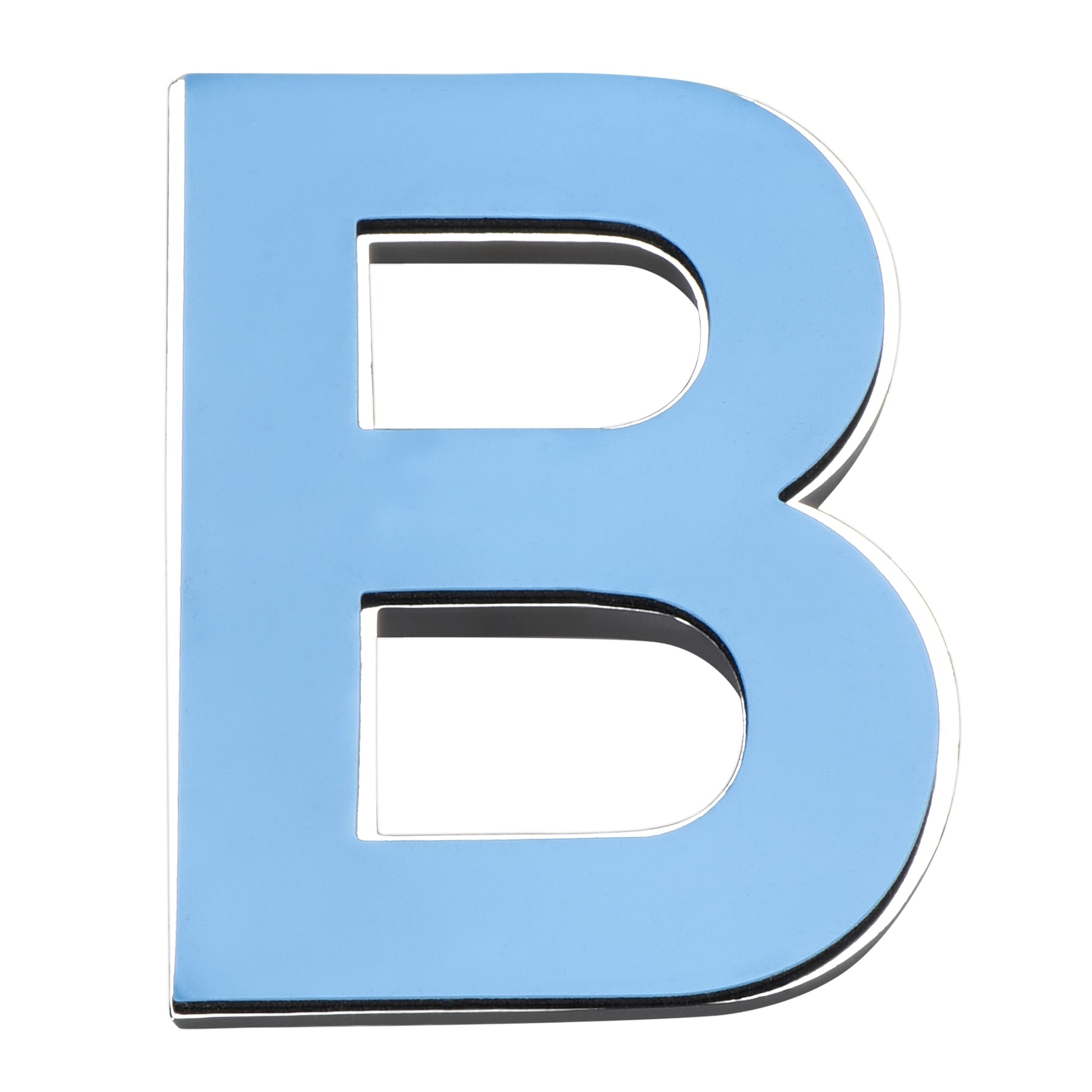 Uxcell Self Adhesive House Letter, 2.76 Inch ABS Plastic Letter ABCD ...