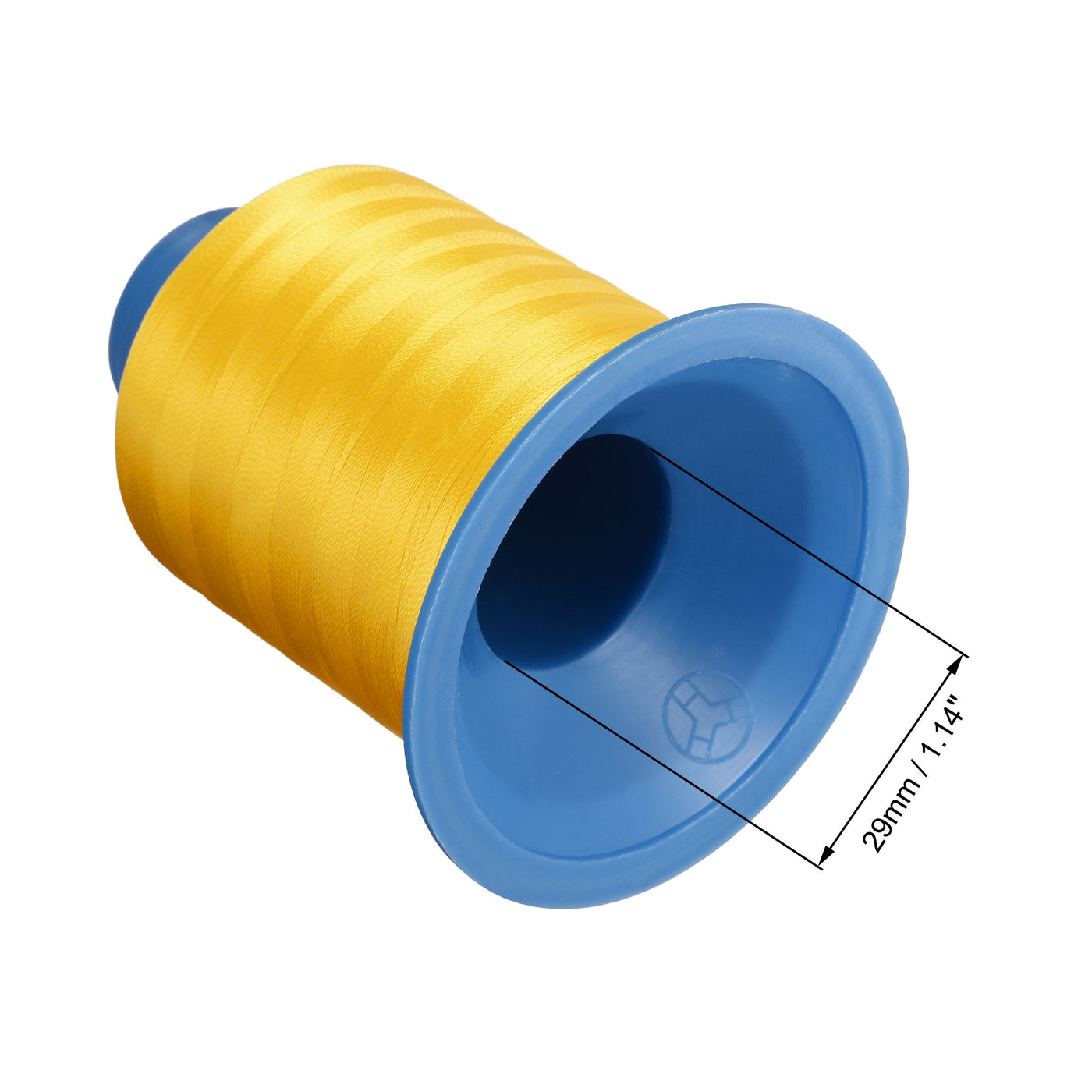 Uxcell Bonded Polyester Threads Extra-strong 1312 Yards 210D/0.32mm ...